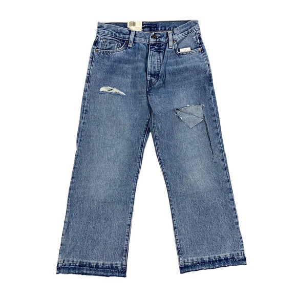 Levi's | Jeans | New Levis Made Crafted Splice Flare Womens Denim Torn ...